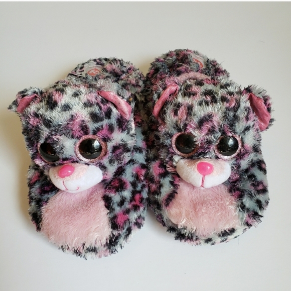 Ty | Shoes | Ty Beanie Boo Tasha Cat Slippers | Poshmark
